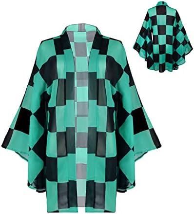 سعر Women's Demon Slayer Shinobu Tanjiro Nezuko Cosplay Kimono Cardigan ...