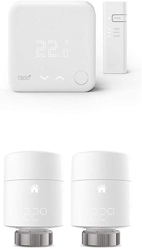 tado° Smart Thermostat Starter Kit V3+ Smart Radiator Thermostats (Vertical Mounting) – BigaMart