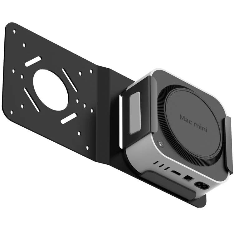 Metal Mount for Mac mini M4 VESA Monitor Arm Extension Plate Accessory ...