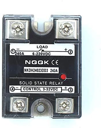 DC 240A Solid State Relay with Heat Sink – BigaMart