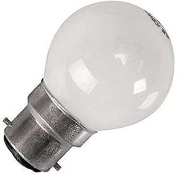 Eveready 10 x G45 Round Globe Golf Ball Light Bulbs in 60 Watt Bayonet ...