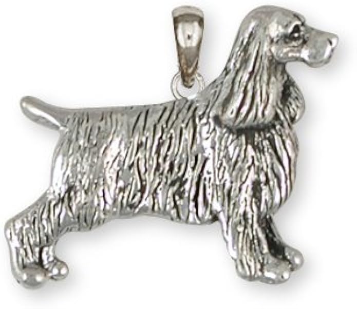 Amazon.com: Springer Spaniel Jewelry Sterling Silver Springer Spaniel ...