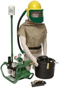 Abrasive Blasting Hood Free-Air Pump Supplied Air System - Papr Safety ...