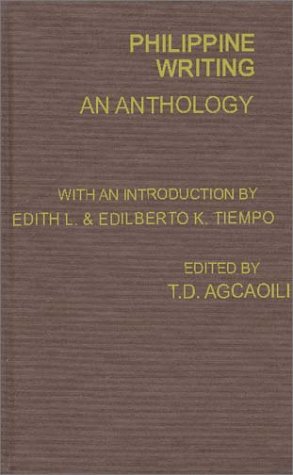 Amazon.com: Philippine Writing: An Anthology: 9780837130637: Agcaoili ...