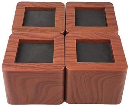 uyoyous Heavy Duty Bed Risers 4 Pack Furniture Risers Elephant Feet 3 ...
