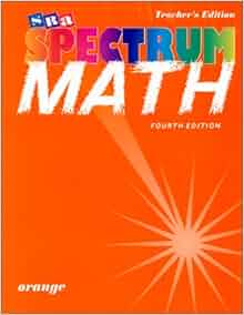 Amazon.com: Spectrum Mathematics - Orange Book Level 4 Teacher's ...
