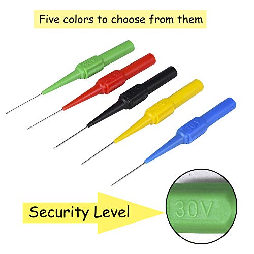 BingSnow Non-destructive Pin Test Probes Pin Insulation Piercing Needle ...