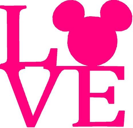 Buy 1 MICKEY MOUSE EARS LOGO Vinyl Decal Sticker DISNEY for Car Truck ...