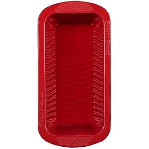 Amazon.com: Baker's Secret Silicone Loaf Pan: Rubber Baking Pans ...