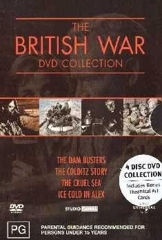 British War Film Collection 4-DVD Set The Dam Busters / The Colditz ...