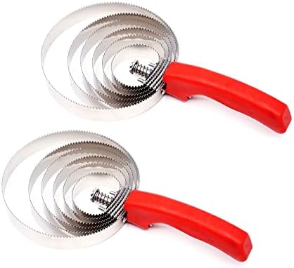 Reversible Curry Comb, 2 Pack 6 Rings Horse Curry Comb Horse Brush ...