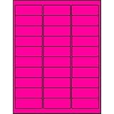 Amazon.com : 100 Sheets / 3000 Fluorescent FBA and Word Compatible Size ...