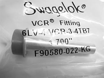 Swagelok 6Lv-4-Vcr-3-4Tb7 Vcr Fitting 6Lv-4-Vcr-3-4Tb7: Amazon.com ...
