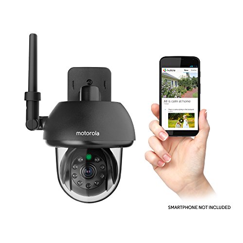 Motorola FOCUS73-B Wi-Fi HD Outdoor Home Monitoring Camera with Remote ...