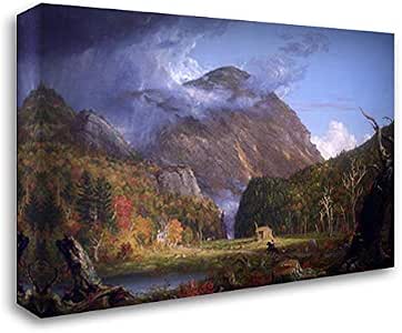 A View of The Mountain Pass Called The Notch of The White Mountains ...