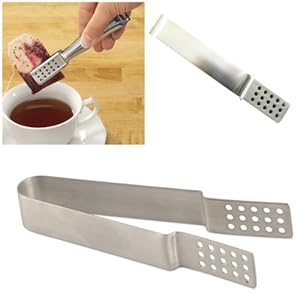 TEA BAG SQUEEZER STAINLESS STEEL: Amazon.co.uk: Kitchen & Home