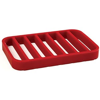 Amazon.com: Norpro Rectangle Silicone Roasting Rack, Red: Kitchen & Dining