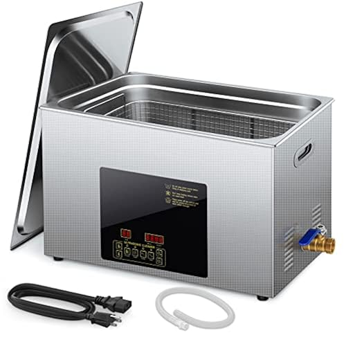 Olenyer Dual Frequency Ultrasonic Jewelry Cleaner Machine 30L lab ...