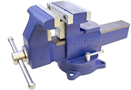 Yost Vises 865-D2 Reversible Combination Vise System | 6.5 Inch Jaw ...