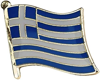 Greece : Enamel Flag Lapel Pin Badge : Genuine UK Seller: Amazon.co.uk ...