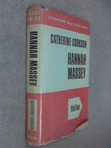 Hannah Massey: Cookson, Catherine: 9780854561537: Amazon.com: Books