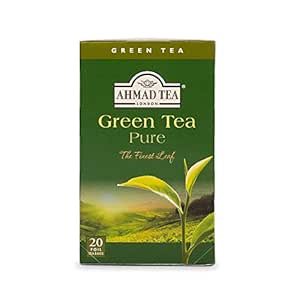 Amazon.com : Ahmad Teas - Original Green Tea 1.4oz - 20 Tea Bags ...