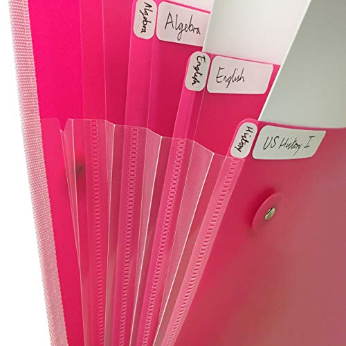 DocIt 8 Pocket Folder, Multi Pocket Folder Perfect for School, Office ...