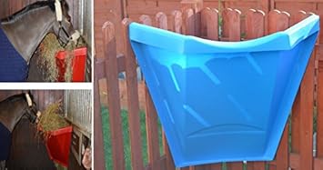 Equestrian Horse or Pony Blue Corner Hay Feeder Hay Bar Haybar *NEW ...