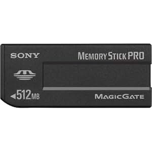 Amazon.com: Sony MSX-512S Memory Stick PRO Flash Media (512MB) (Retail ...