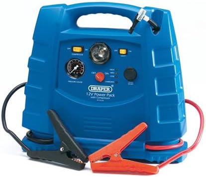 Draper 40134 12-Volt Power Pack with Compressor: Amazon.co.uk: Car ...
