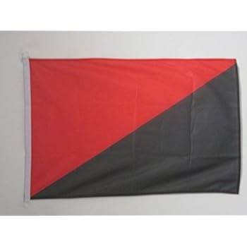 Amazon.com : Anarchy Anarcho-Communism Anarcho-Syndicalism Flag (150cm ...