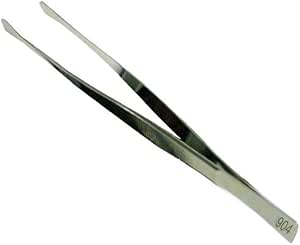 Amazon.com: Showgard Professional Stamp Tongs 6" 904 Round Tip Tweezers ...