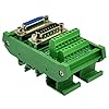 DIN Rail Mount D-SUB Male-Female Interface Module Terminal Block ...