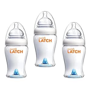 Amazon.com : Munchkin Latch Bottle - 3 Pack - 240ml : Baby
