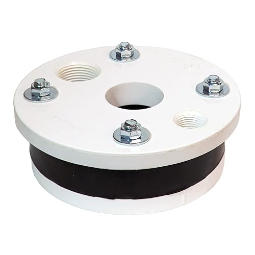 Merrill MFG 6" Cast Iron Well Seal Cap with Split Top Plate – Single ...