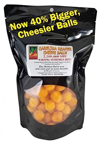 Anthony Spices - Carolina Reaper Cheese Balls (Hottest balls in the ...