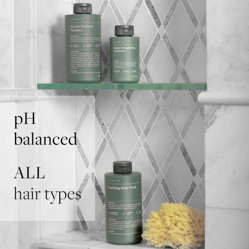 Lumin - Scalp Recovery Set for Men - Recovery Shampoo, Keratin ...