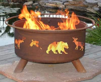 Amazon.com : Wildlife Fire Pit : Garden & Outdoor