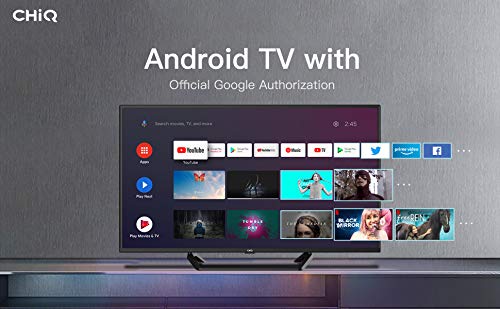 CHiQ tv, 42 inch, Full HD smart-tv (105 cm), frameloze Android tv ...