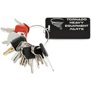 Amazon.com: Construction Equipment Master Keys Set-Ignition Key Ring ...