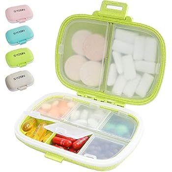 Amazon.com: NEW Pill Holder Carousel Medicine Bottle Daily Organizer ...