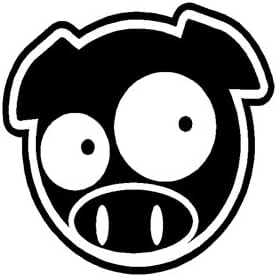 Amazon.com: Subaru Rally Pig Manga Mascot Logo Vinyl Sticker Decal ...