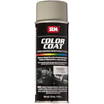 Amazon.com: SEM 15253 Titanium Metallic Color Coat - 12 oz.: Automotive