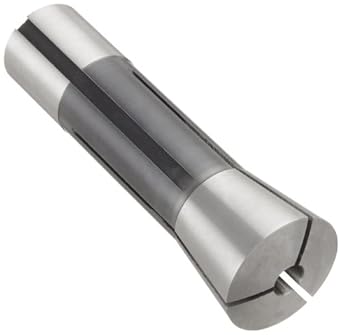 Hardinge R8 Round Smooth Collet, 1/8" Hole Size: Workholding Collets ...