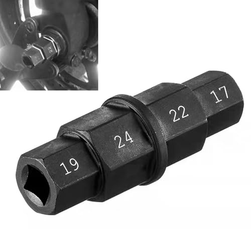 Mua WINTOWIN Hex Axle Tool for Motorcycle Front Axle Wheel, 17 19 22 ...