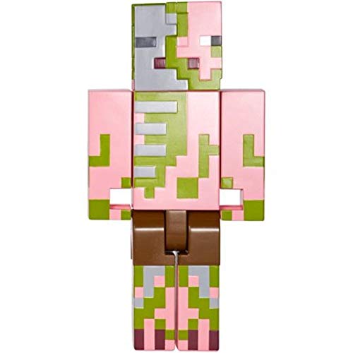 Majong Minecraft Zombie Pigman Large Scale Action Figure, 8.5 Inches ...