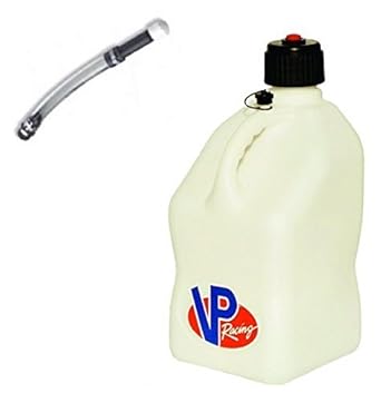 Amazon.com: VP 5 Gallon Square White Racing Utility Jug with Deluxe ...