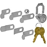Amazon.com: National Stock Lock Model C8735 Multi-Cam Mail Box Lock ...