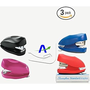 Amazon.com : Swingline Tot Grip Miniature Stapler, 12 Sheet Capacity ...