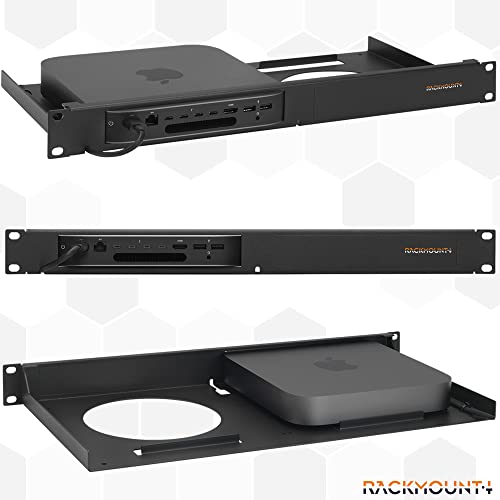 Apple Mac Mini Rack Mount - 1U Server Rack Shelf with Easy Access Front ...
